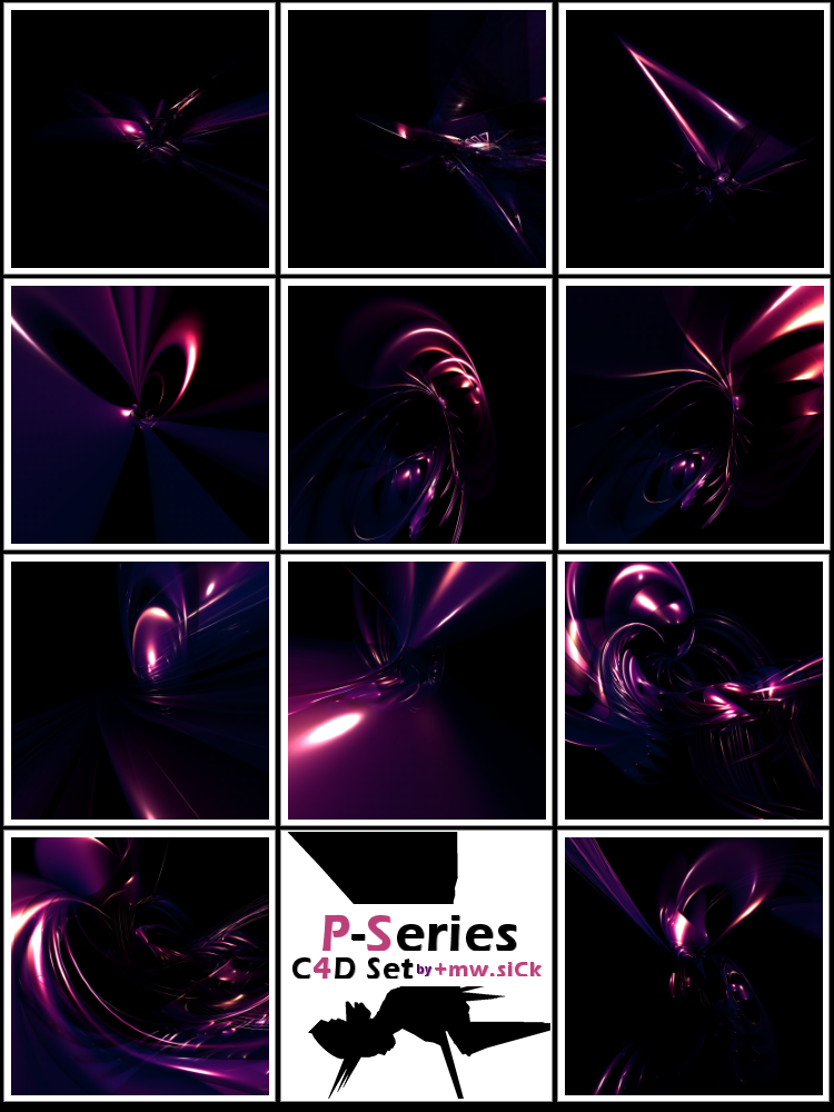 P-Series.Black-BG - C4D Set by stinky666 on DeviantArt