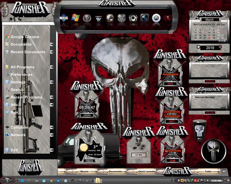 Punisher Winstep Theme by Halo296 on DeviantArt
