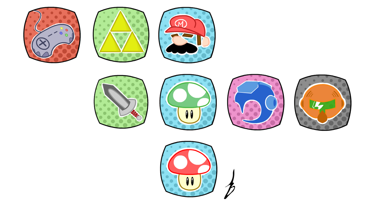 Custom Icons: animated by ElZakko on DeviantArt