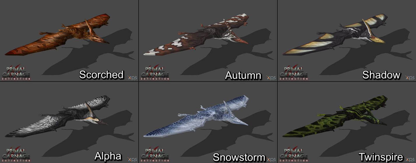[PCE] Ptera Skin Pack #1 by Phelcer on DeviantArt