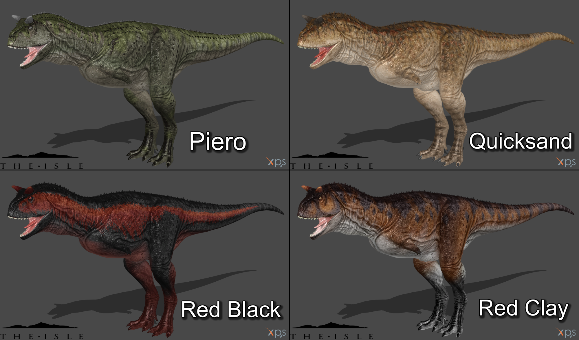 [The Isle] Carno Skin Pack #2 by Phelcer on DeviantArt