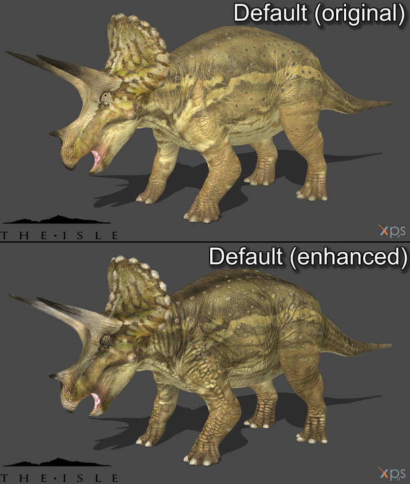 [The Isle] Default Triceratops Pack by Phelcer on DeviantArt