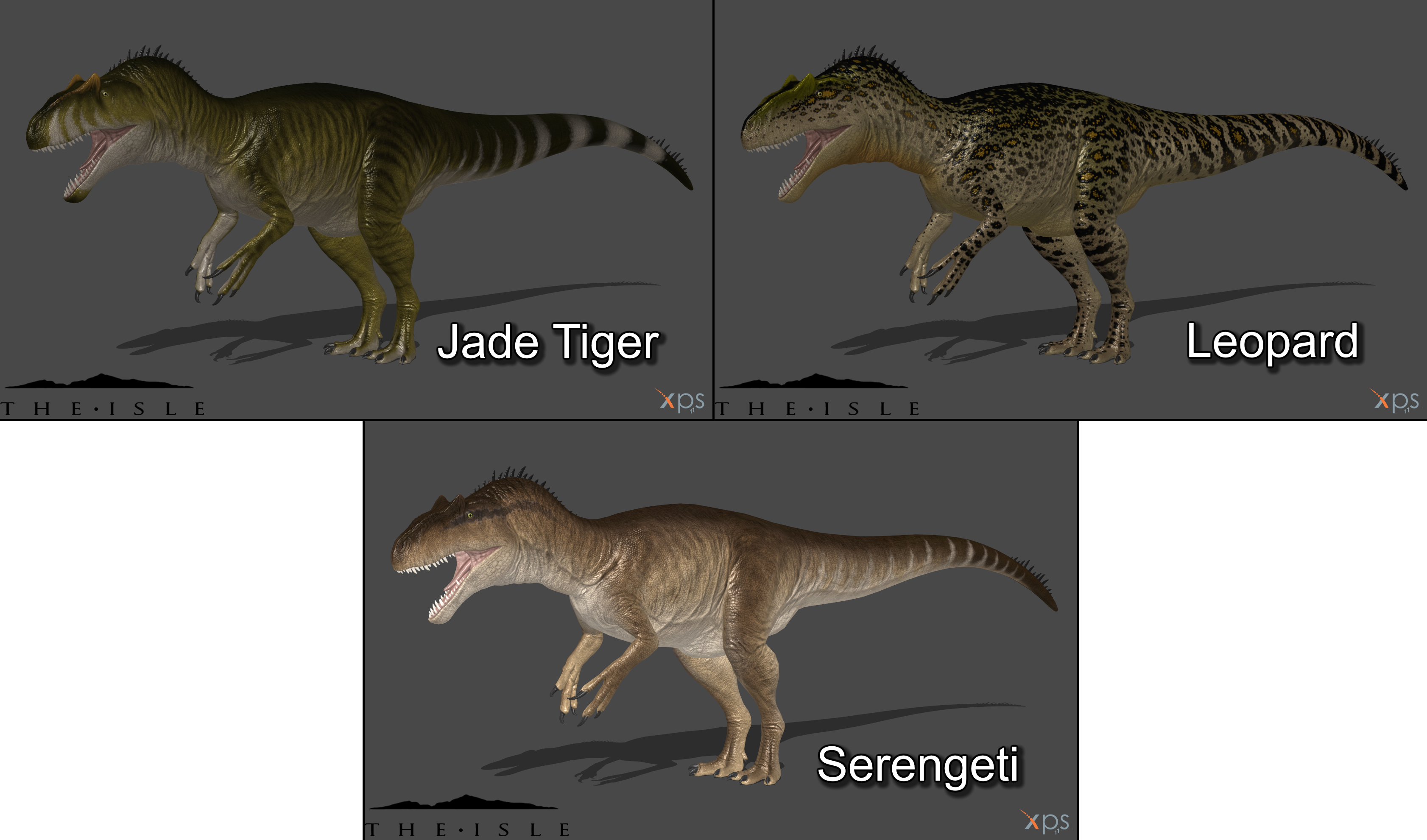 [The Isle] Allosaurus Skin Pack #1 by Phelcer on DeviantArt