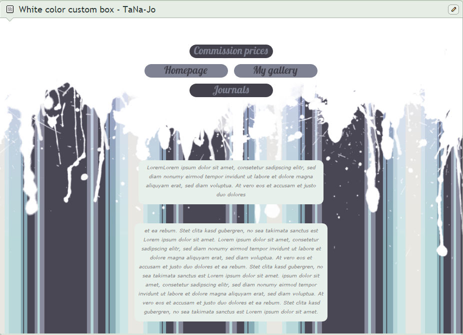 White Color Custom Box Code by TaNa-Jo on DeviantArt