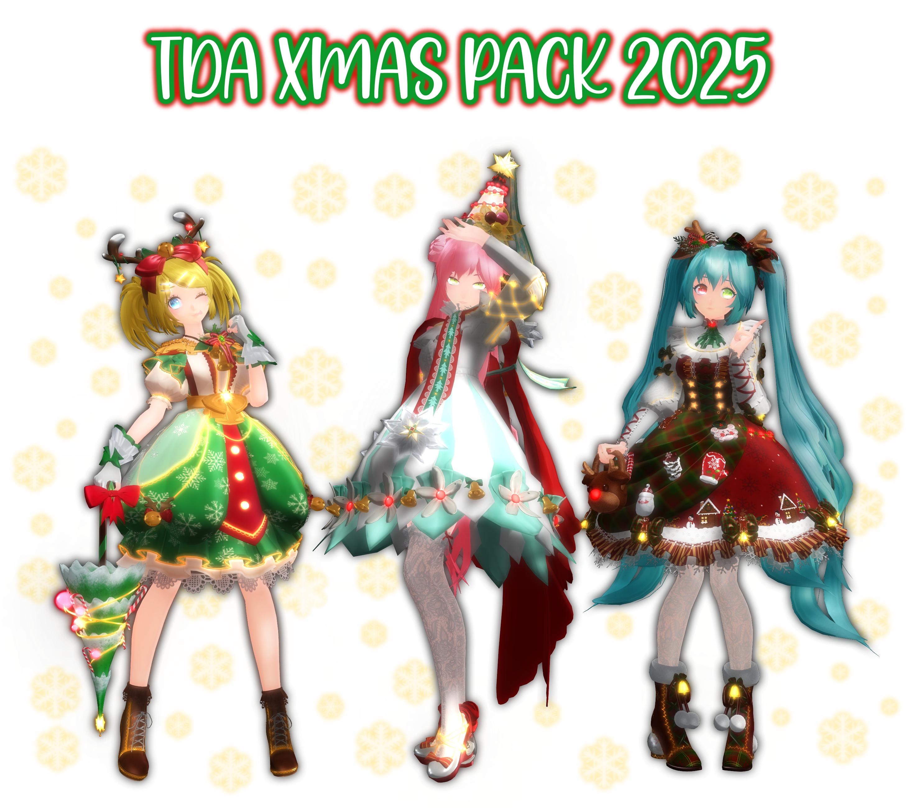 TDA Xmas Pack 2025 - DOWNLOAD by BloodRiver11 on DeviantArt