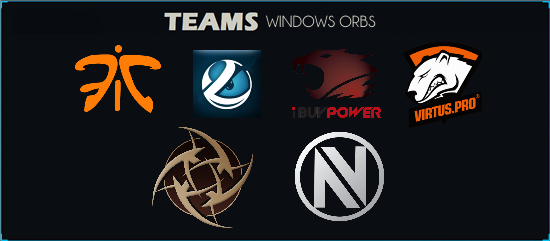 eSport Teams Windows Start Menu Orbs by stealerslain on DeviantArt