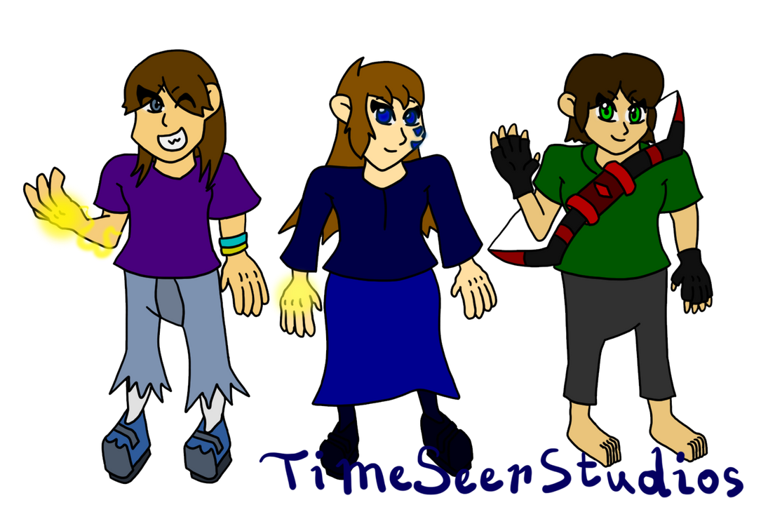 The Guardian Trio by TimeSeerStudios on DeviantArt