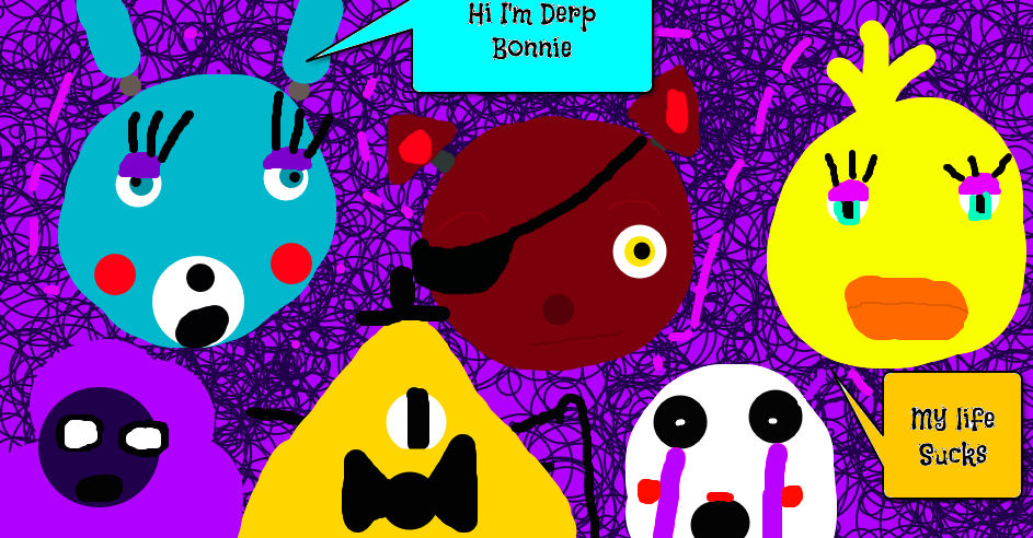 Bill ate too much cake. by DawnWillow888 on DeviantArt
