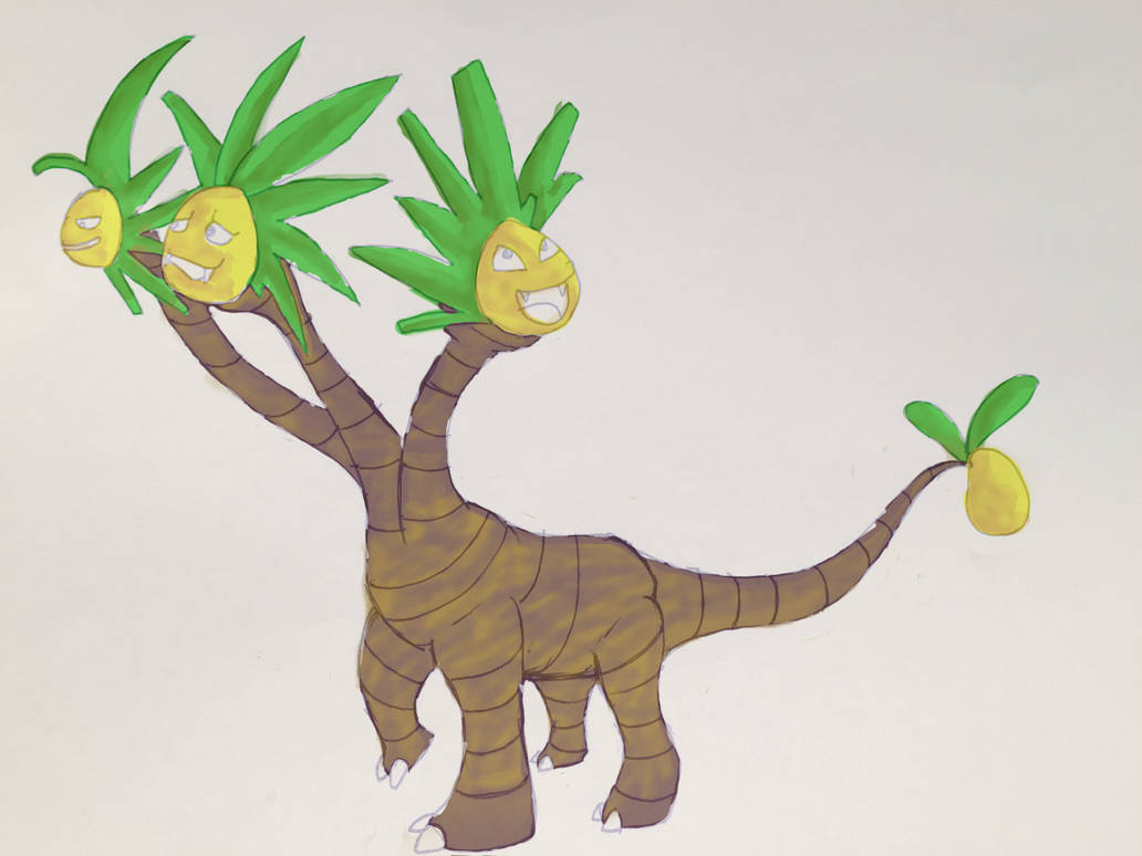 Mega Exeggutor.png 2 by blackandwhitepikachu on DeviantArt