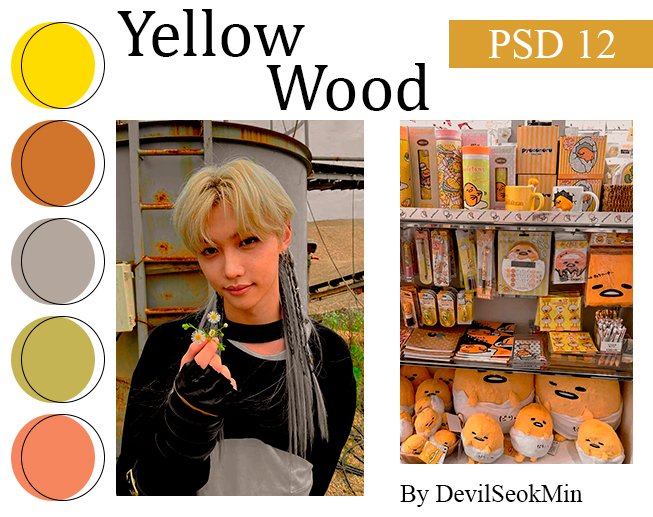 PSD COLORING #12 YELLOW WOOD by DEVILSEOKMIN on DeviantArt
