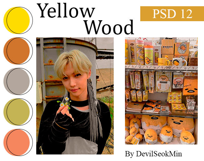 PSD COLORING #12 YELLOW WOOD by DEVILSEOKMIN on DeviantArt