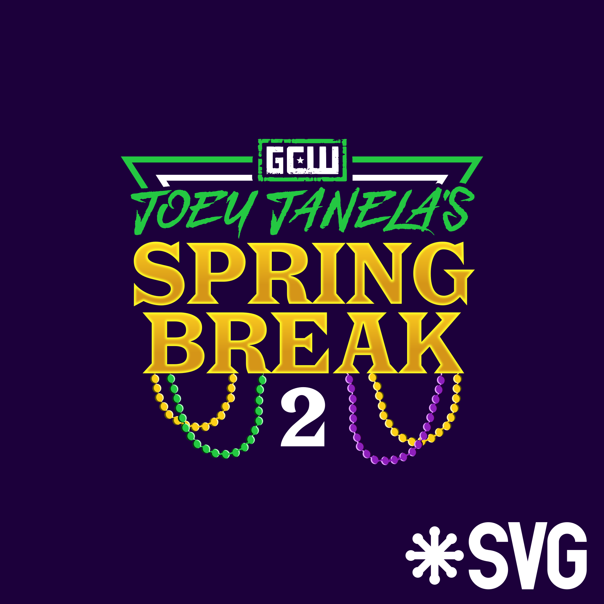 GCW Joey Janela's Spring Break 2 Logo SVG by HellMen45 on DeviantArt