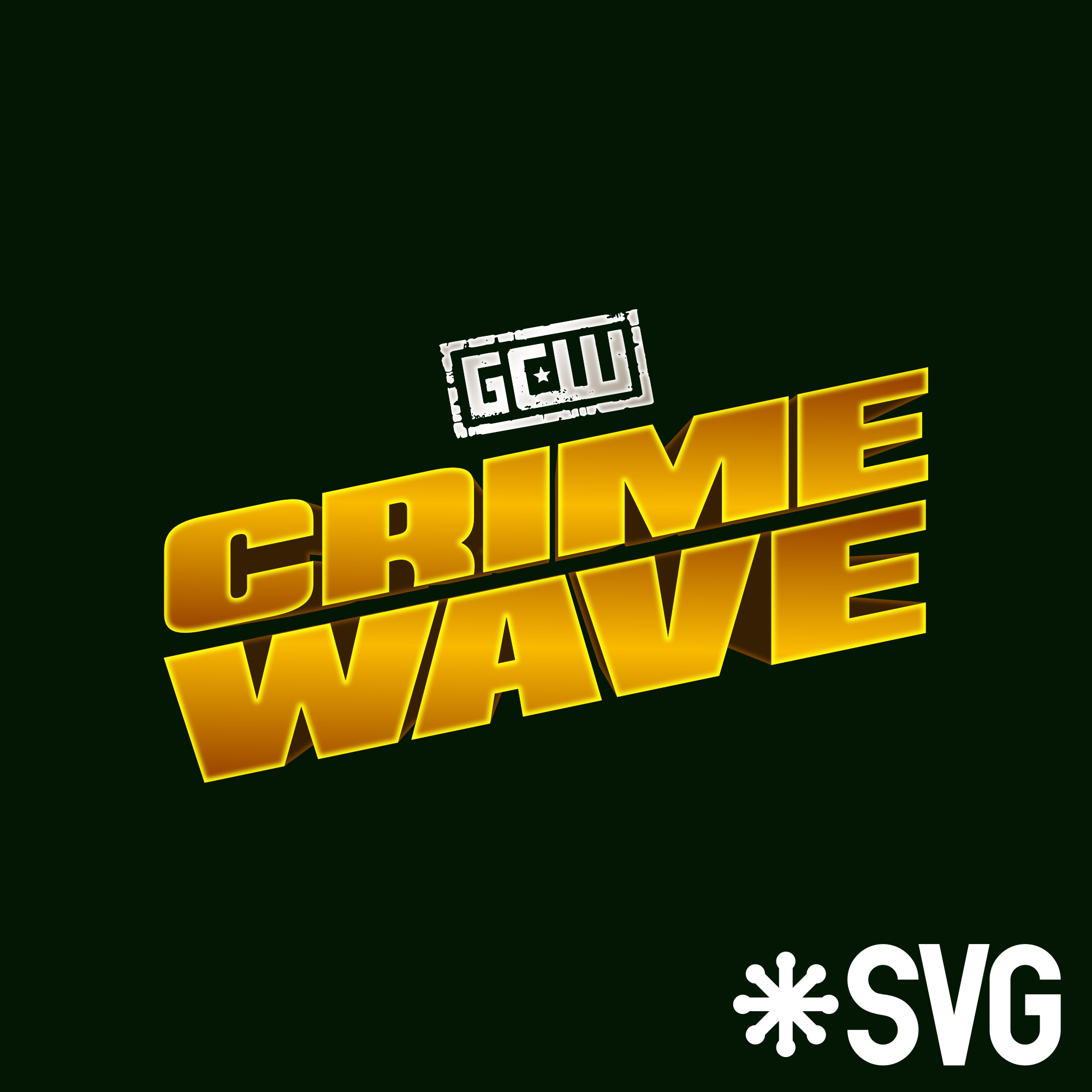 GCW Crime Wave Logo SVG by HellMen45 on DeviantArt