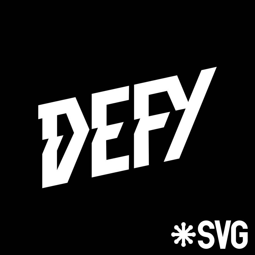 DEFY Wrestling Logo SVG by HellMen45 on DeviantArt