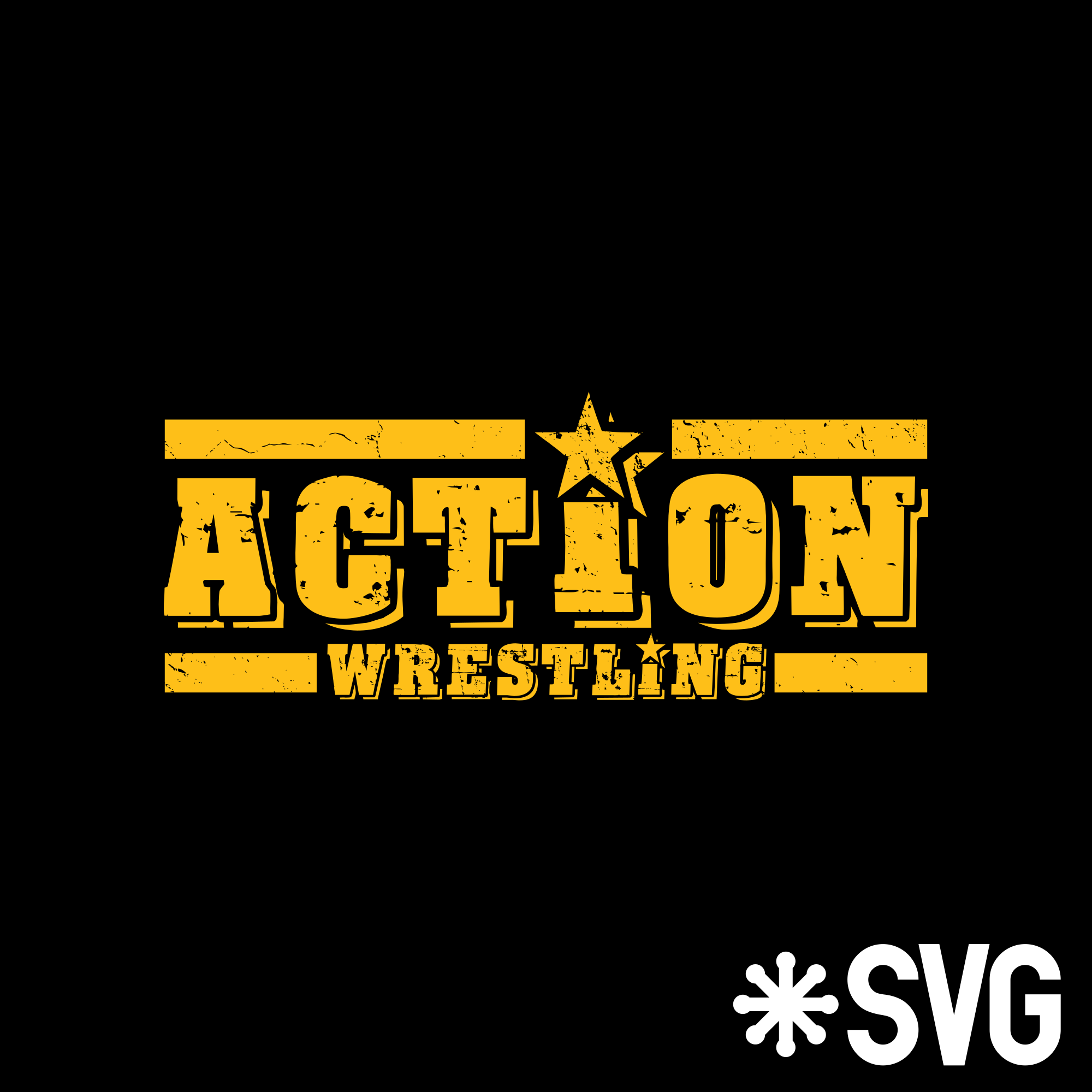 ACTION Wrestling Logo SVG by HellMen45 on DeviantArt