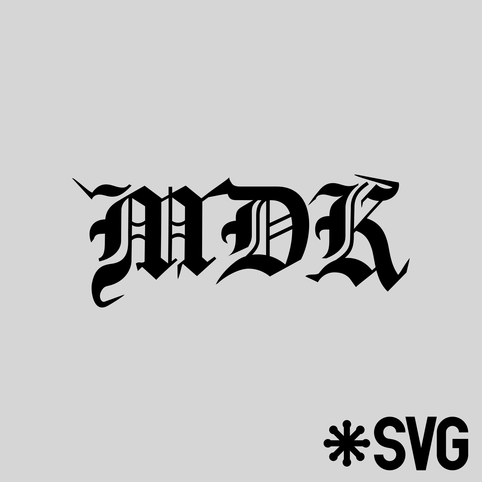 MDK Logo SVG by HellMen45 on DeviantArt