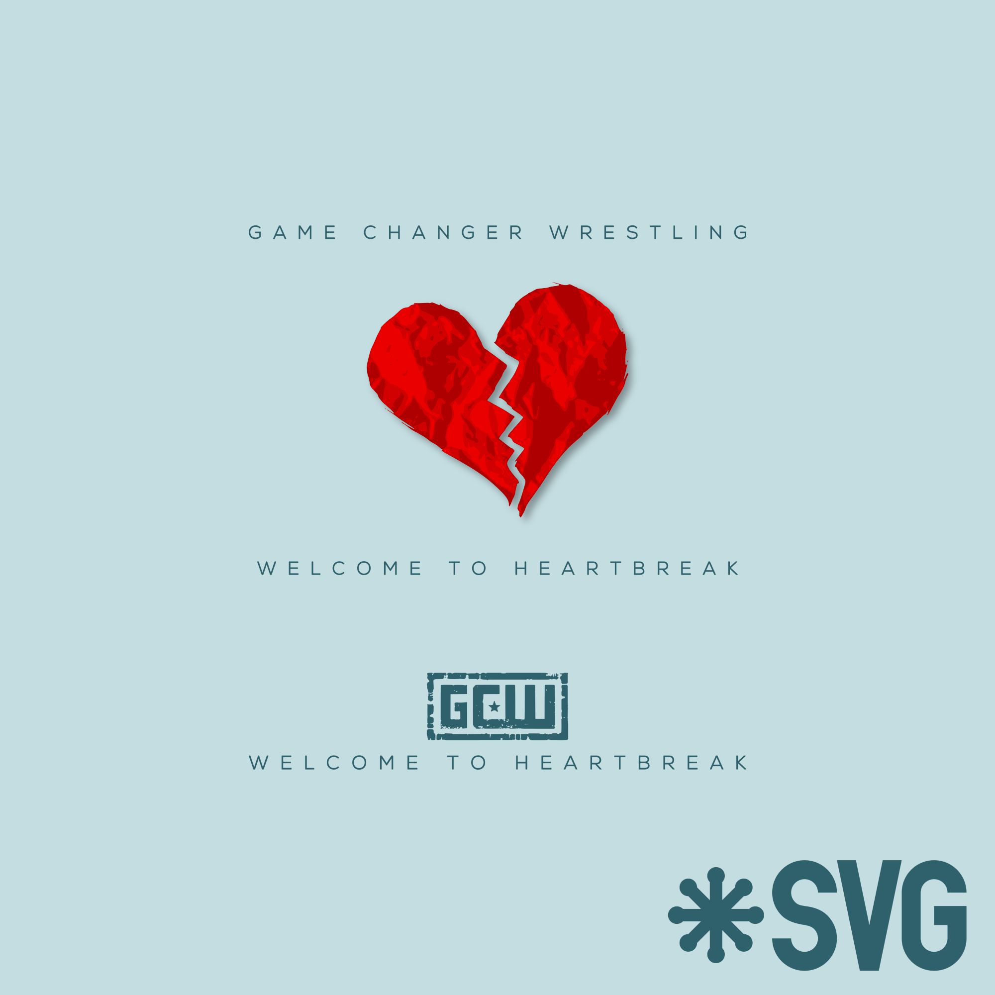 GCW Welcome To Heartbreak Logo SVG by HellMen45 on DeviantArt