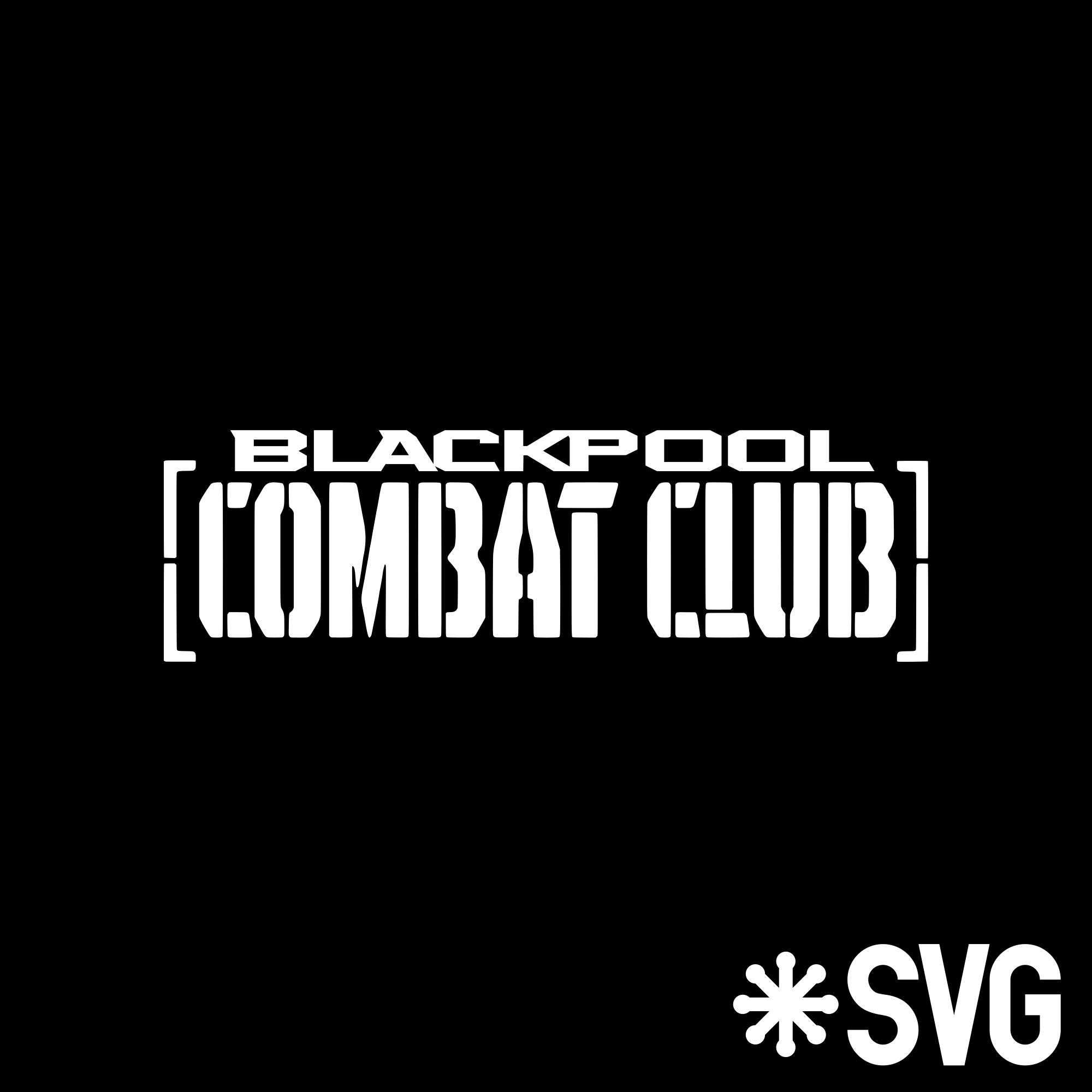 Blackpool Combat Club Logo SVG by HellMen45 on DeviantArt