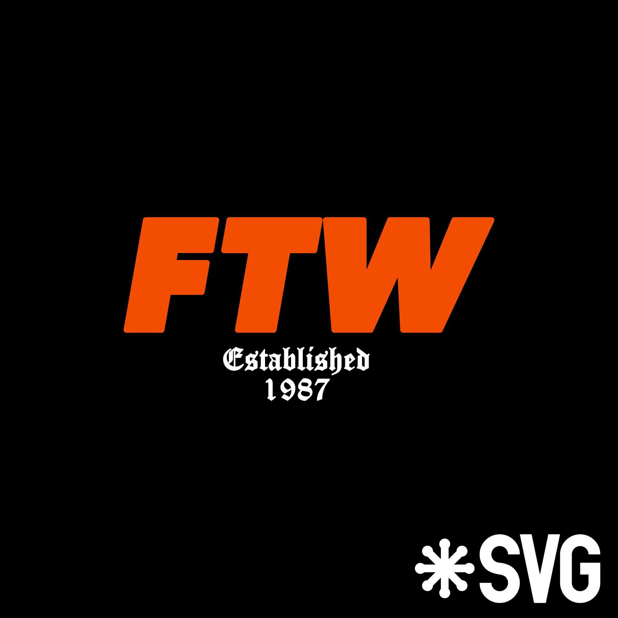 FTW (2020) Logo SVG by HellMen45 on DeviantArt