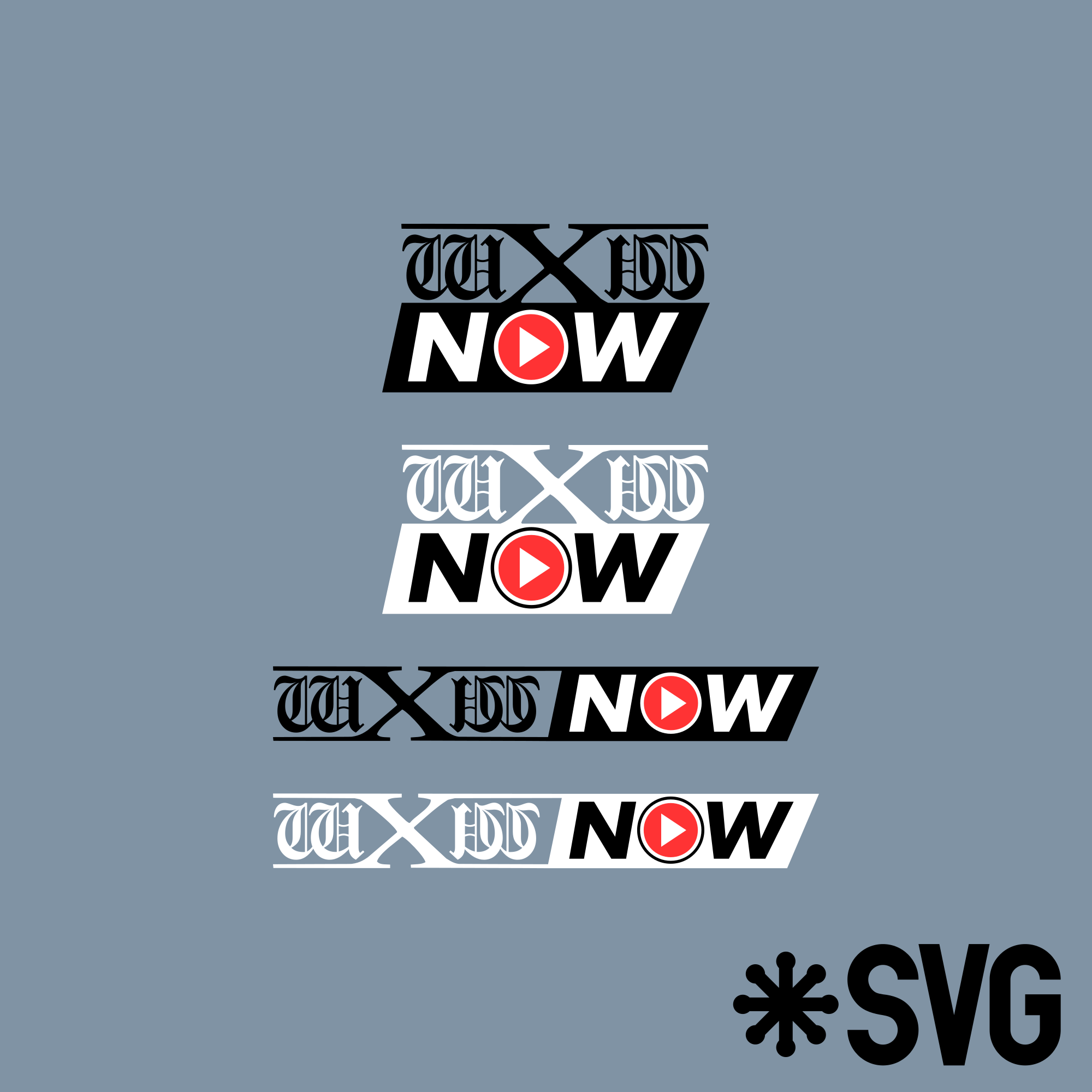 wXw NOW Logo SVG by HellMen45 on DeviantArt