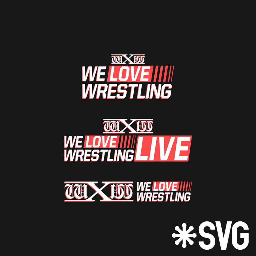 wXw We Love Wrestling (2021) Logo SVG by HellMen45 on DeviantArt