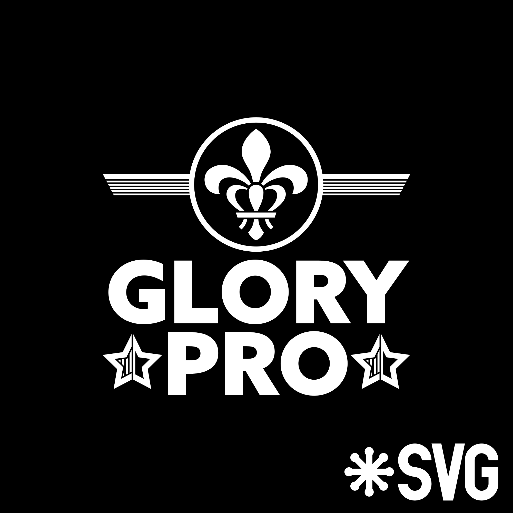 Glory Pro Logo (Alternate) SVG by HellMen45 on DeviantArt