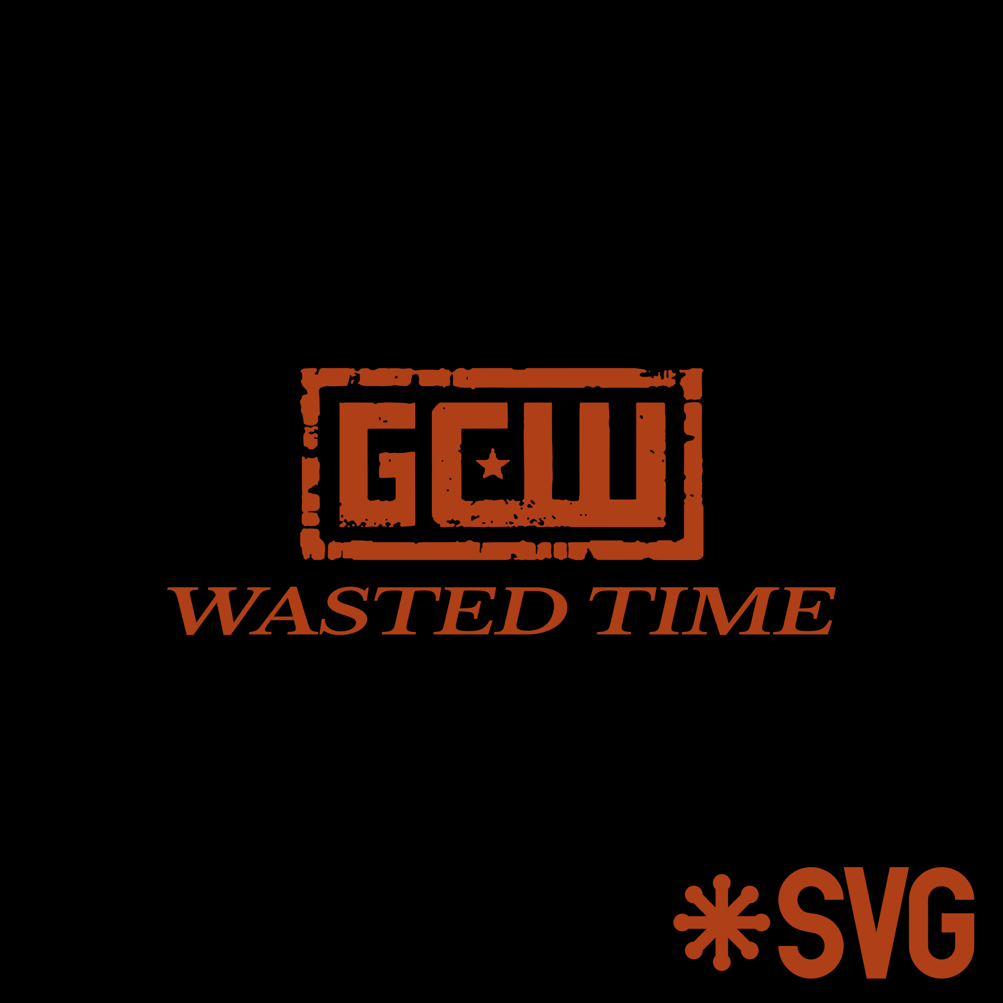 GCW Wasted Time Logo SVG by HellMen45 on DeviantArt