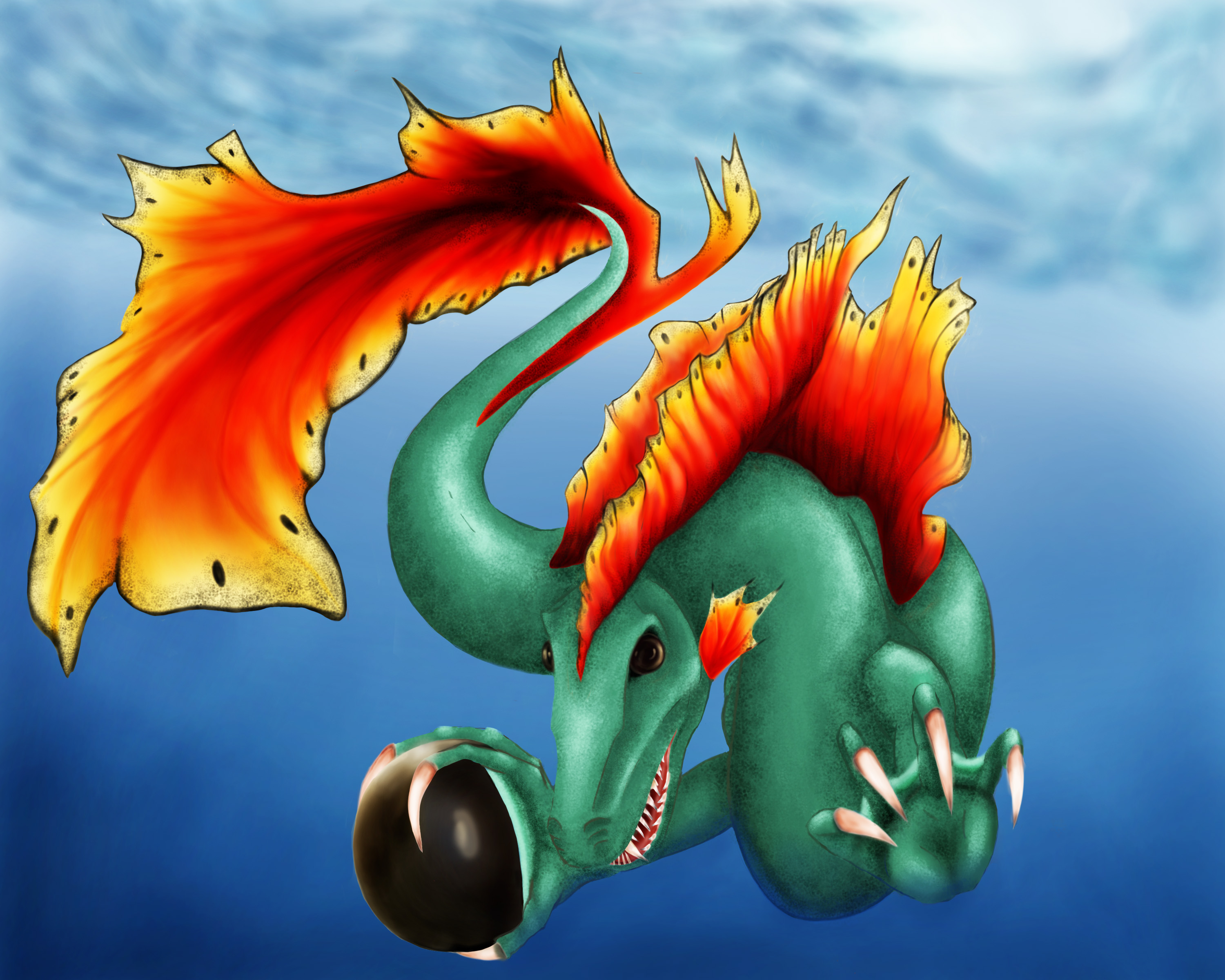 Betta Dragon by Toru25 on DeviantArt