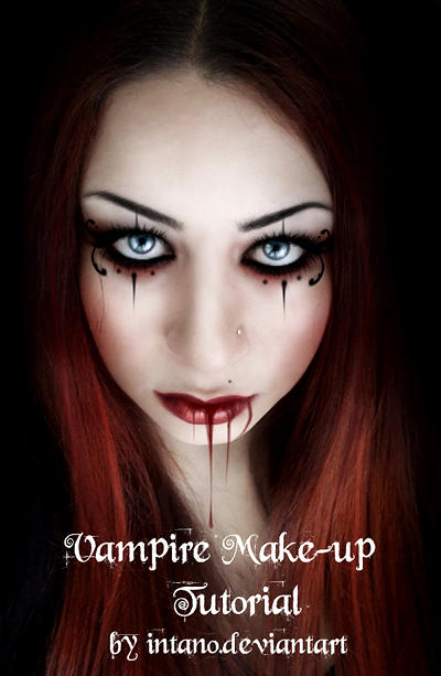 VAMPIRE MAKE UP TUTORIAL by intano-stock on DeviantArt