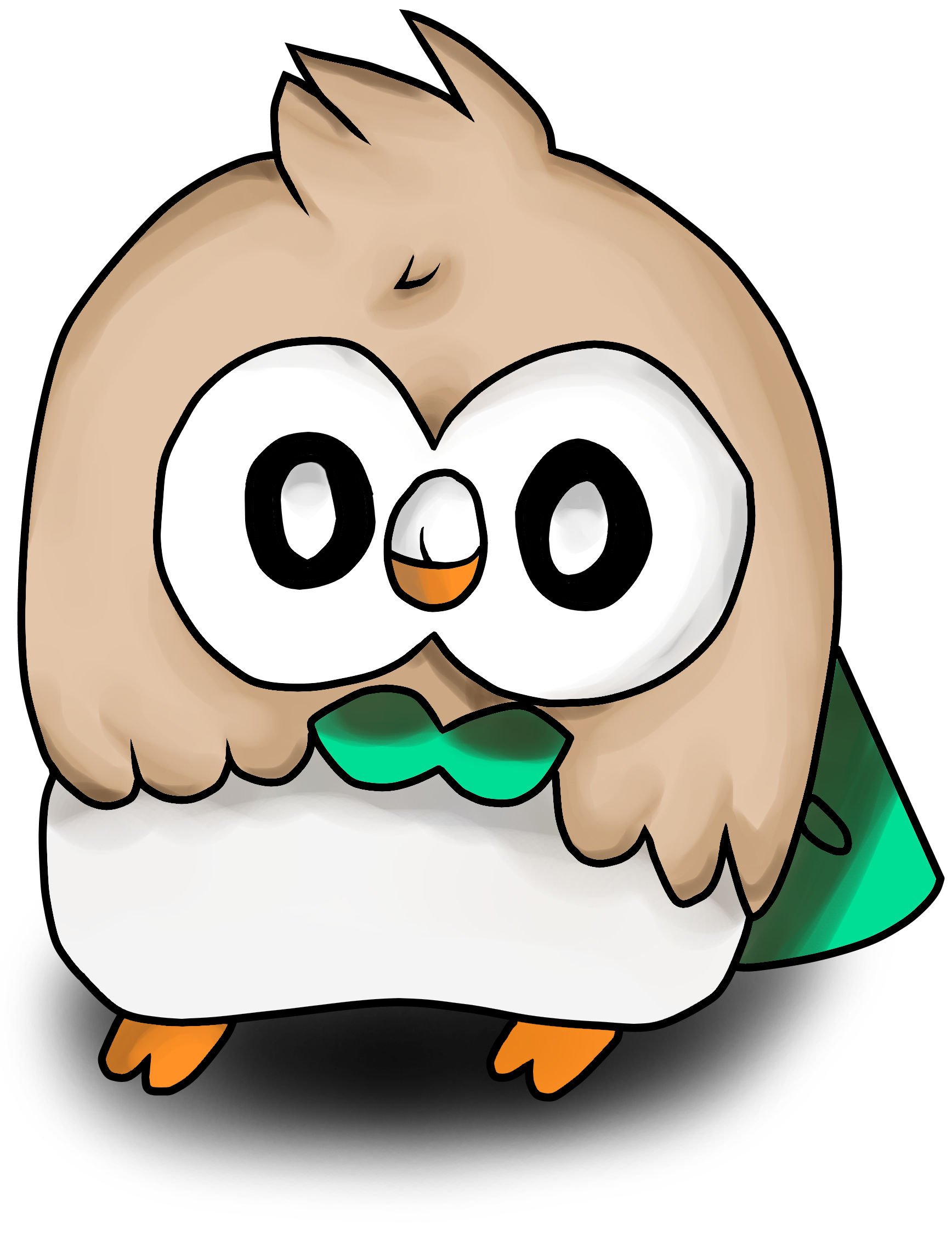Rowlet by mango-ice on DeviantArt