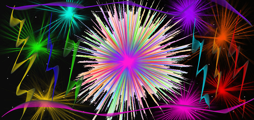 Rainbow Fireworkz :) by XxMidori-KitsunexX on DeviantArt