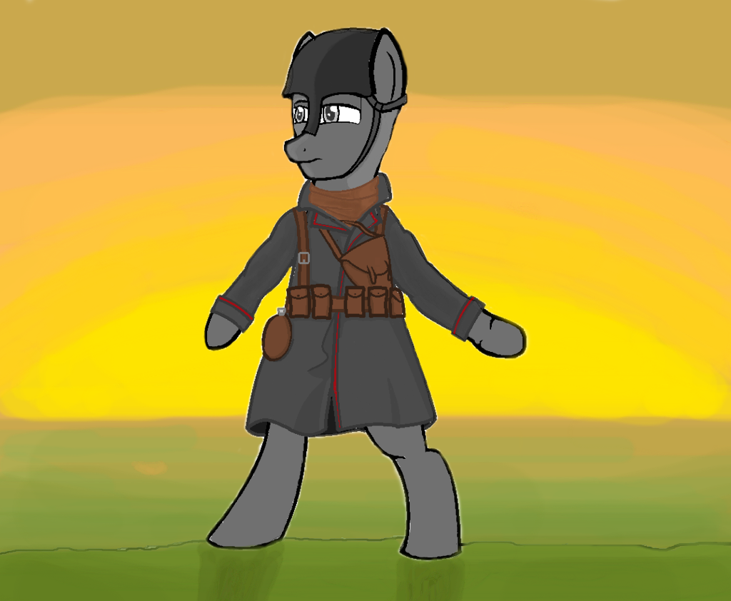 Battlefield One Pony (Support) by LegionHooves122 on DeviantArt