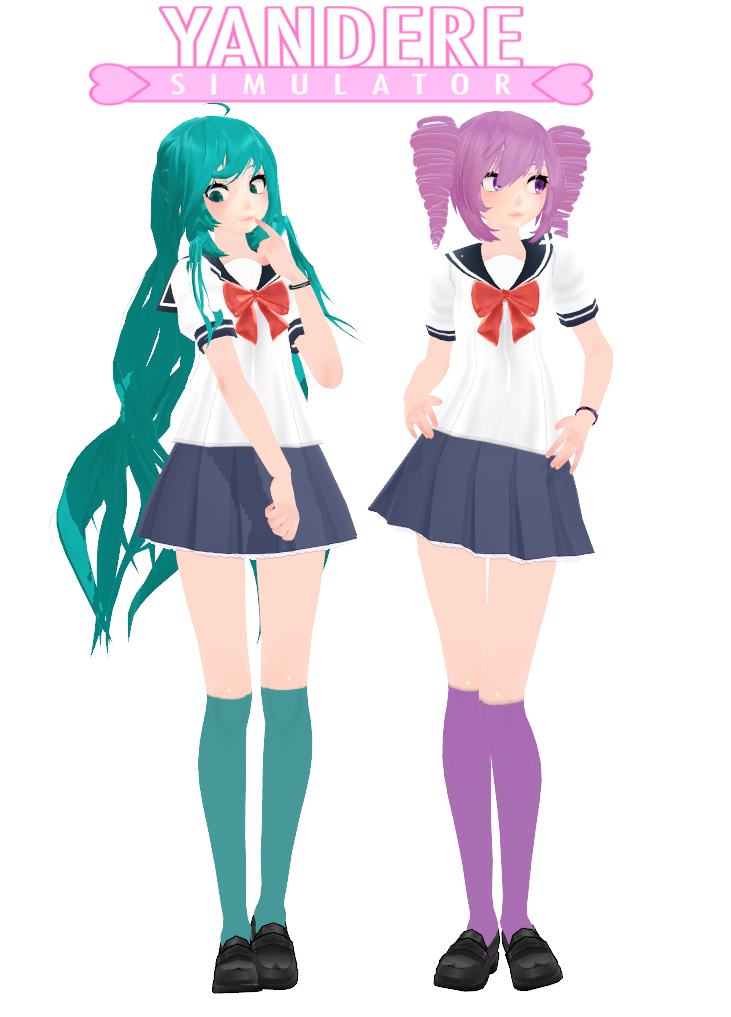 [MMD] Kokona and Saki Ver. 2 +DL by Cadene on DeviantArt