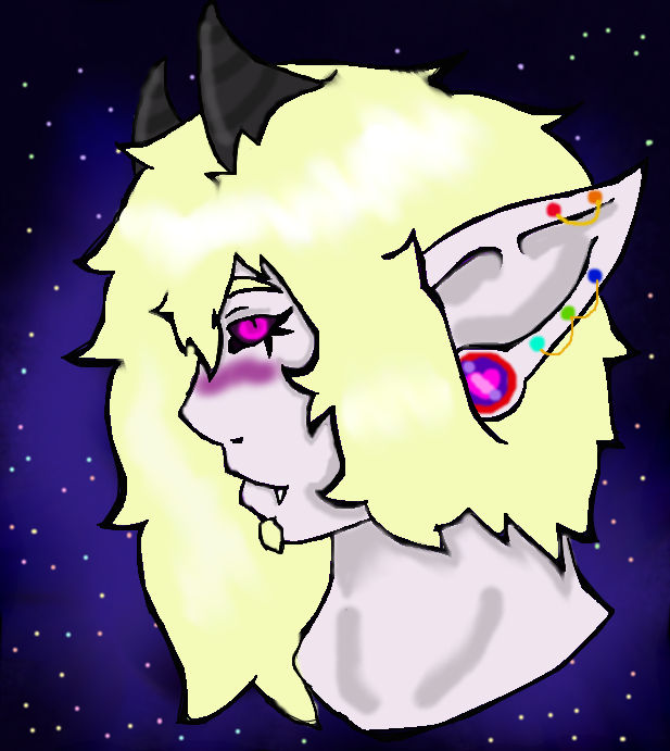 Super dumb nerd w a starry background by Dejira on DeviantArt