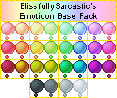 Emoticon Base Pack by BlissfullySarcastic on DeviantArt