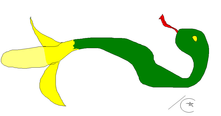 Banana Snake by KevKevPython on DeviantArt