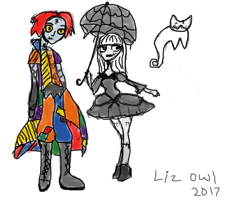 Jack Skellington x Sally Genderbent by GothOwl on DeviantArt