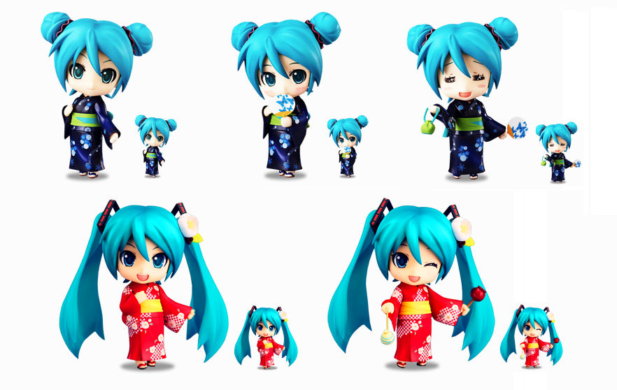 Hatsune Miku Kimono Nendoroid [Windows Icon Packs] by arisumatio on ...