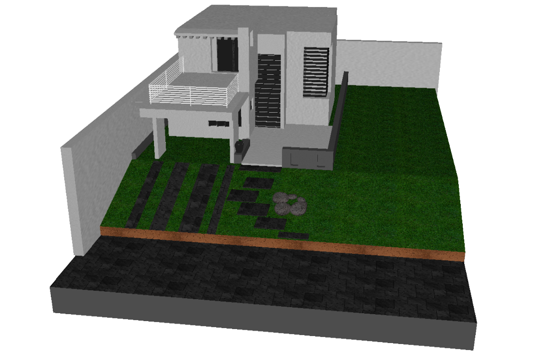 [MMD] Stage - Modern House Type 01 (DL) by arisumatio on DeviantArt