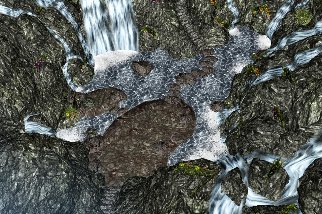 [MMD] Stage - Waterfall Environment Type 01 (DL) by arisumatio on ...