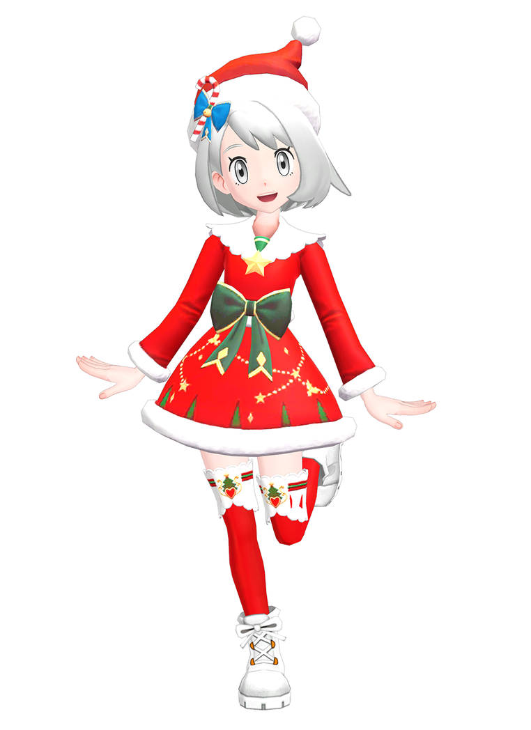 Mmd Pokemon Sns Gloria Xmas By Arisumatio On Deviantart