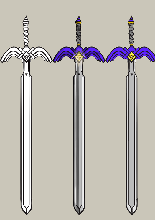 Master Sword Free Vector by Genericdreams on DeviantArt