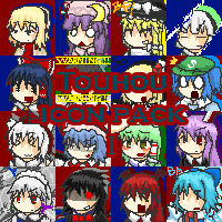 Touhou Icon Pack 1 by RayXDGreatX on DeviantArt