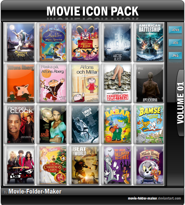Movie folder icon maker - juludavid