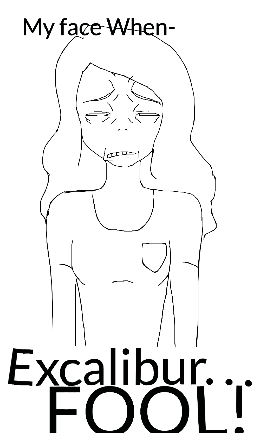 My face when Excalibur by ATLA-Host-Club on DeviantArt