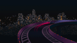 Neon Overpass (ANIMATION, check link in info) by AxiomDesign on DeviantArt
