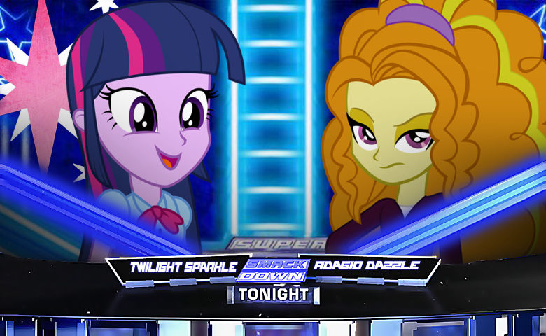 WWE/MLP Match Card Test 7 by Mirai-Digi on DeviantArt