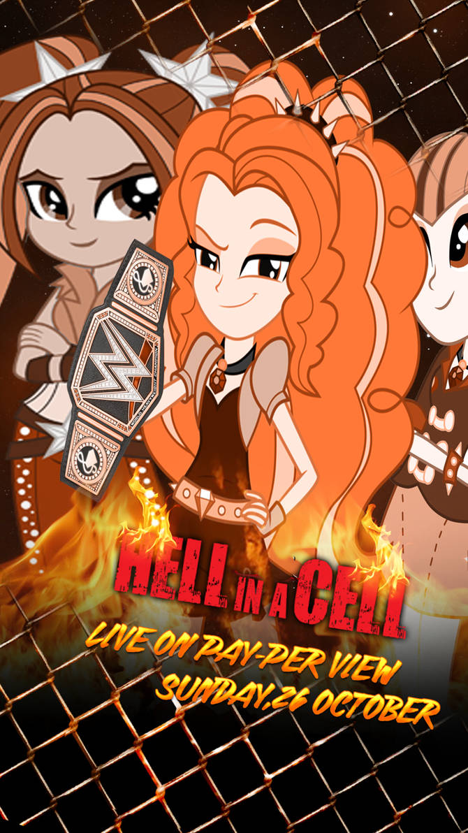 WWE/MLP Hell in a Cell by Mirai-Digi on DeviantArt