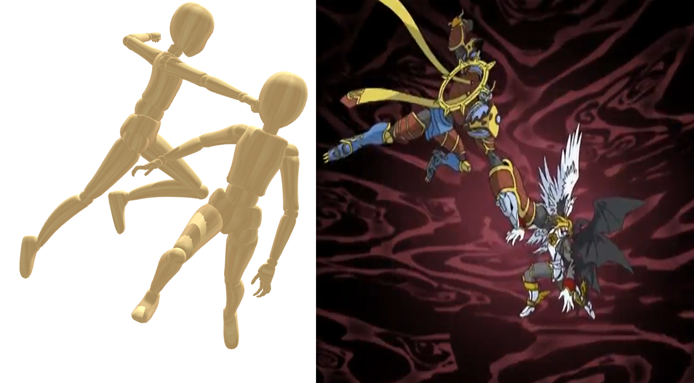 MMD: Susanoomon Punch Pose (DL) by Mirai-Digi on DeviantArt