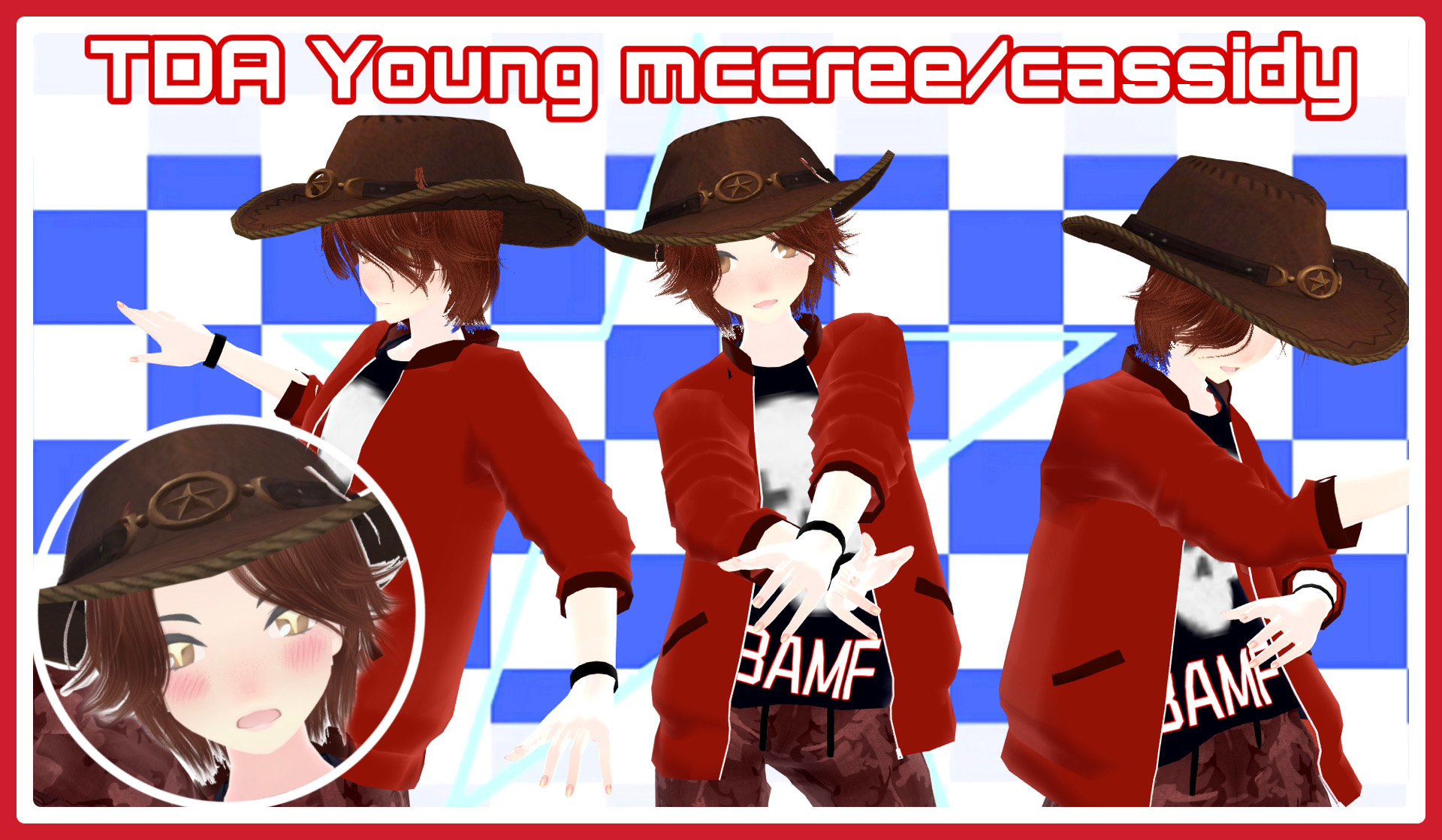 [overwatch/MMD] TDA Young mccree/cassidy model dl by ...